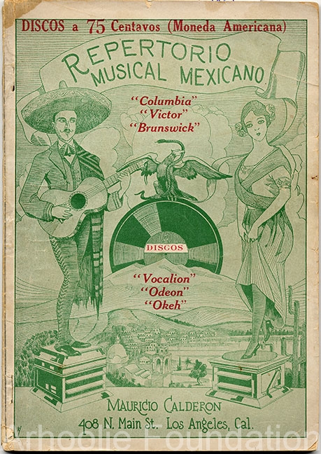 Repertorio Musical Mexicano - Mauricio Calderón - The Arhoolie Foundation