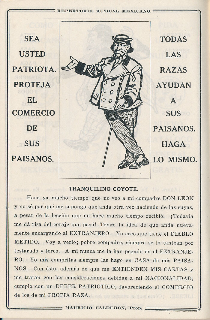 Repertorio Musical Mexicano - Mauricio Calderón - The Arhoolie Foundation